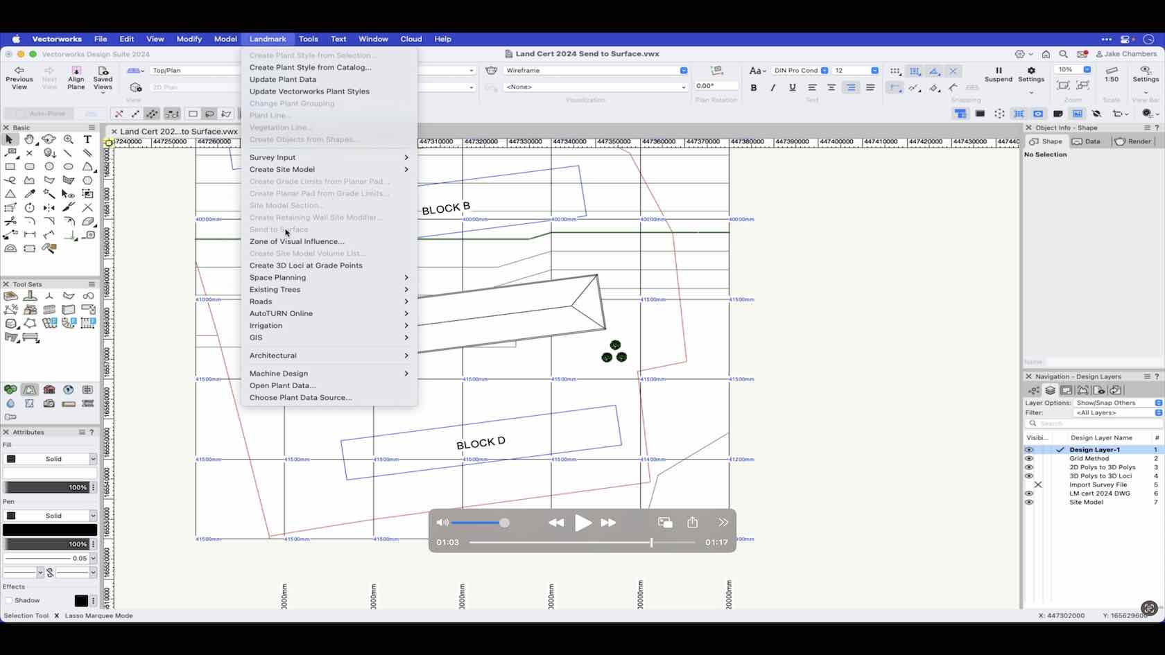 SEND TO SURFACE COMMAND - OVERVIEW 2024 | Vectorworks University